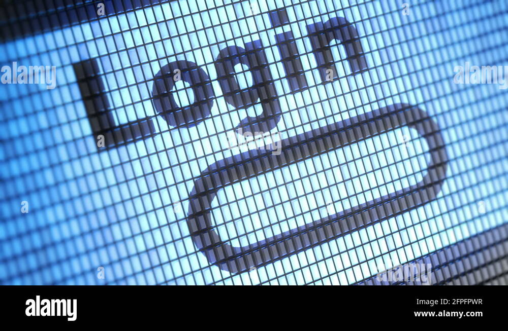 login Stock Video Footage - Alamy