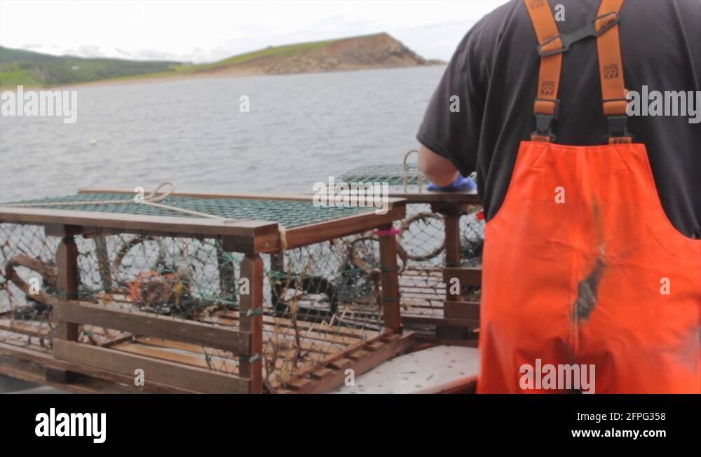 Setting lobster traps Stock Videos & Footage - HD and 4K Video Clips ...