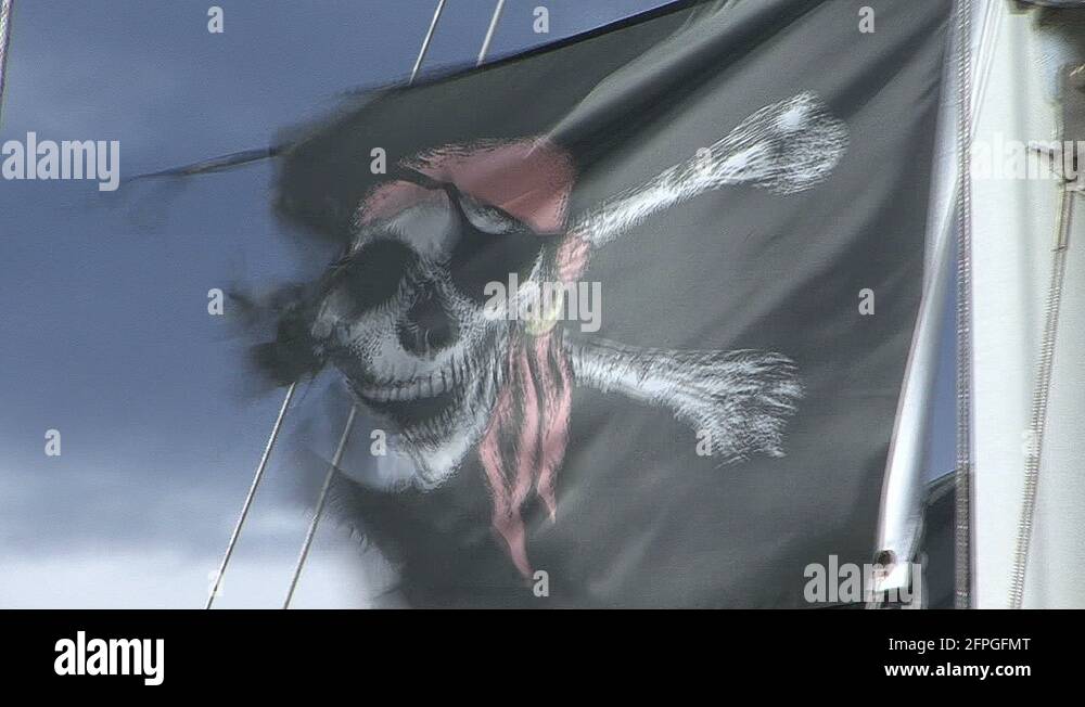 Torn skull and crossbones flag Stock Videos & Footage - HD and 4K Video ...