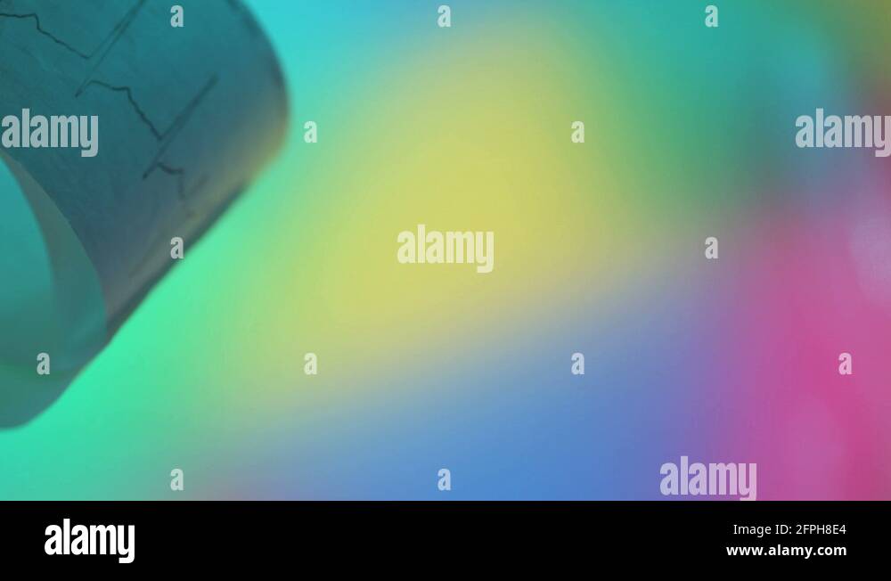 ecg medical heart monitor strip Stock Video Footage - Alamy