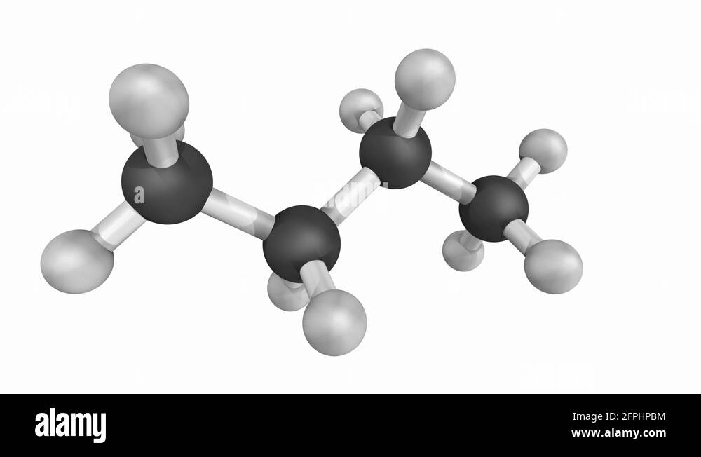 Butane molecular structure Stock Videos & Footage - HD and 4K Video ...