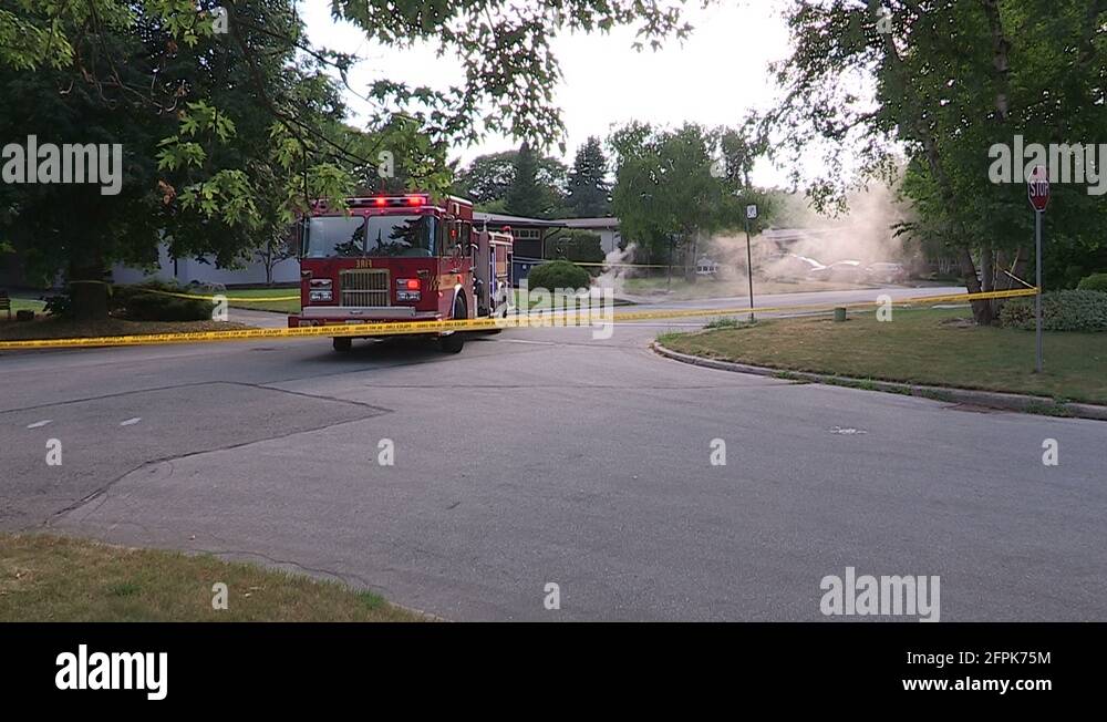 Hydro transformer vault fire in Toronto Stock Video Footage - Alamy