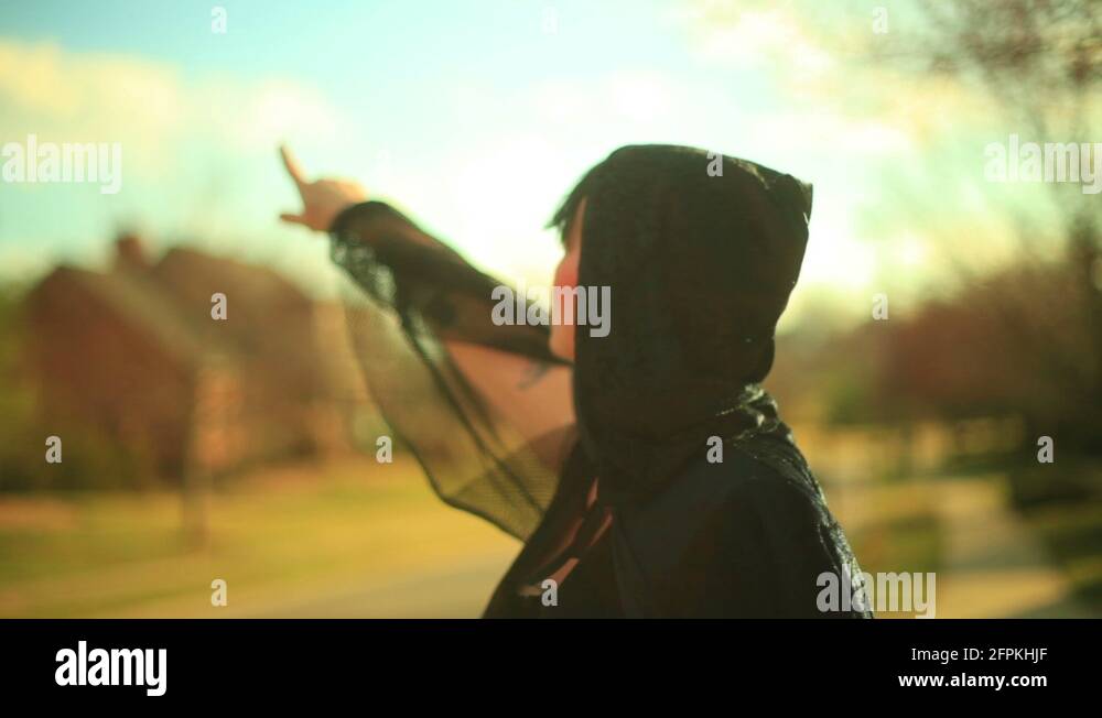 Woman pointing at sky Stock Videos & Footage - HD and 4K Video Clips ...