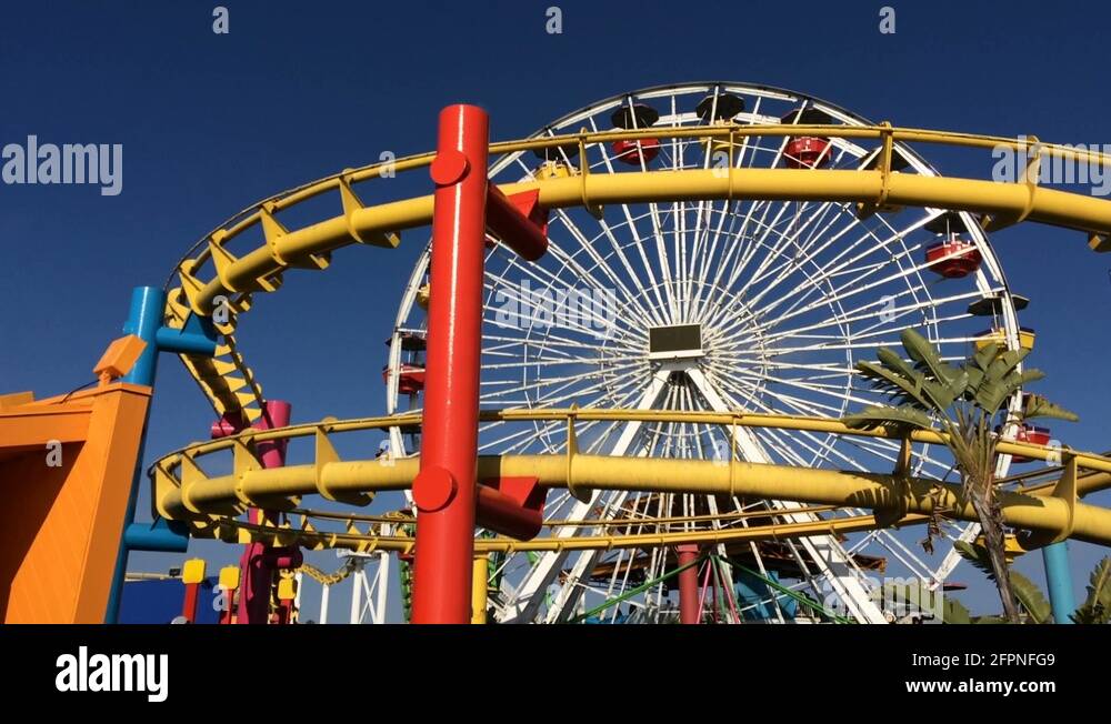 Steel pier amusement park Stock Videos & Footage - HD and 4K Video ...