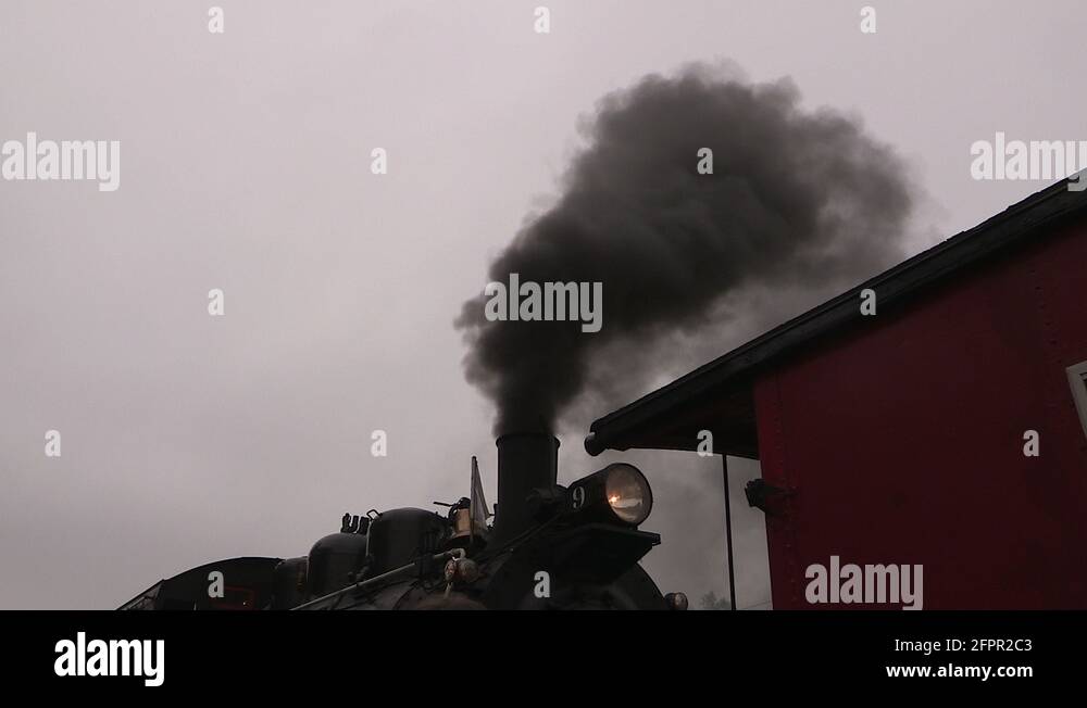 Smoke stacks from industry belching carbon and gases into the ...