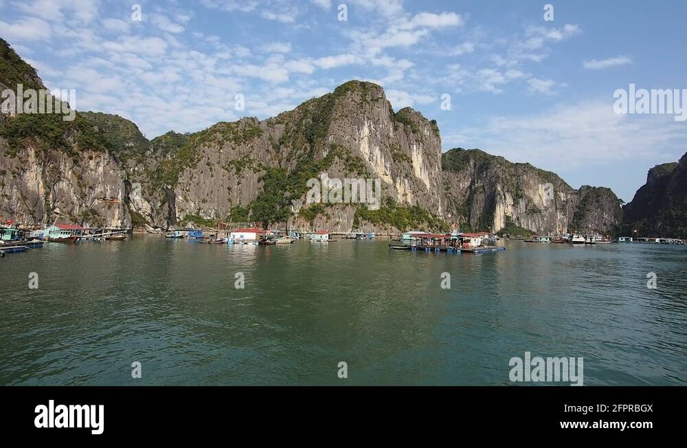 Vietnam ha long bay floating village Stock Videos & Footage - HD and 4K ...
