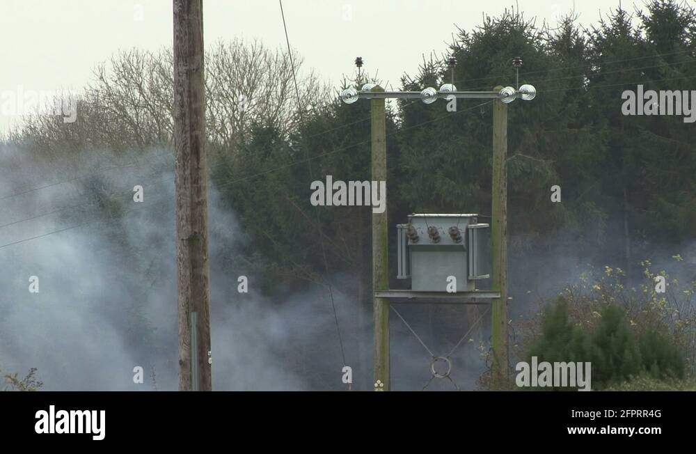 High voltage electricity transformer Stock Videos & Footage - HD and 4K ...