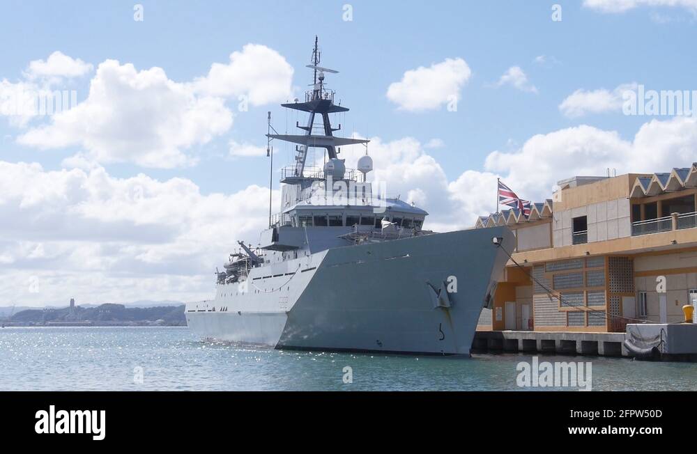 HMS Severn P282 HMS Severn P282 British warship battleship 1 Stock ...