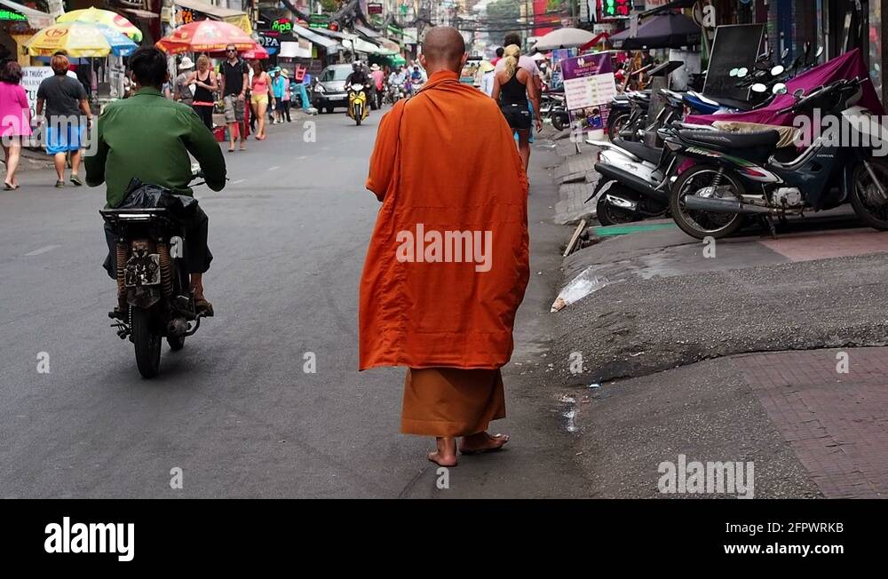 Walking meditation monk Stock Videos & Footage - HD and 4K Video Clips ...