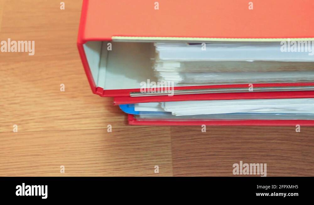 File folders on desk Stock Videos & Footage - HD and 4K Video Clips - Alamy