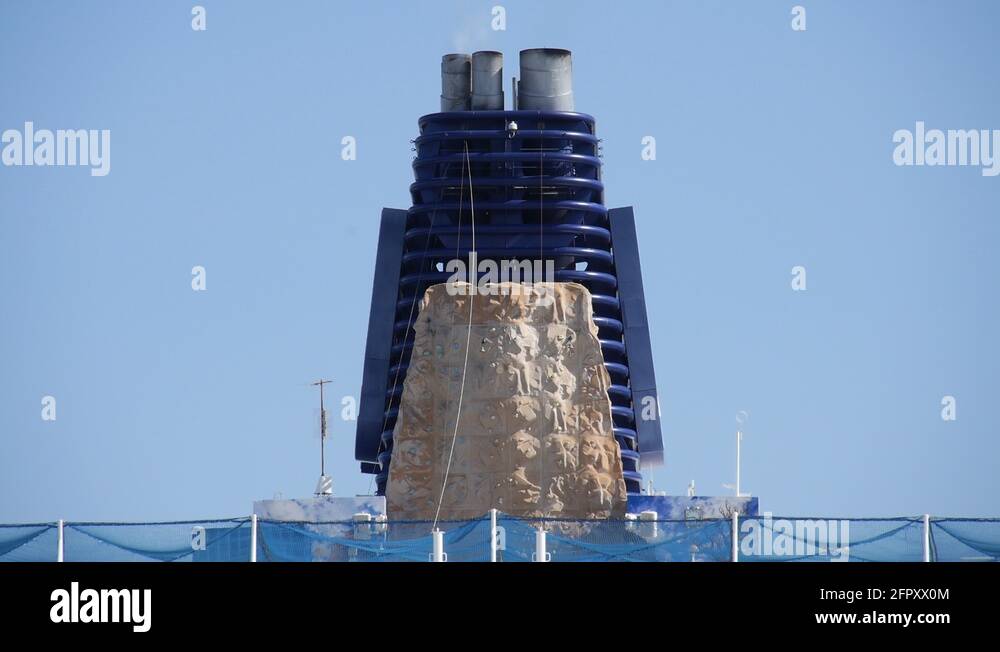 Cruise ship smoke stack Stock Videos & Footage - HD and 4K Video Clips ...