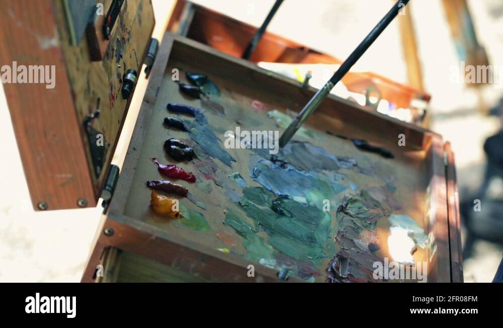 Paint mixing board Stock Videos & Footage - HD and 4K Video Clips - Alamy