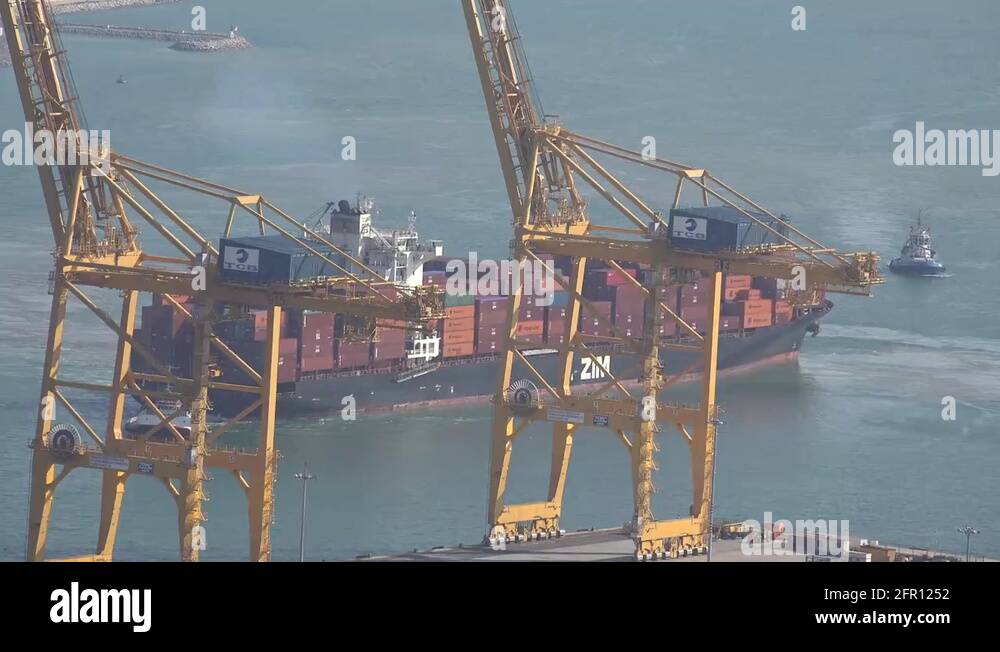 Shipping container ship anchor Stock Videos & Footage - HD and 4K Video ...