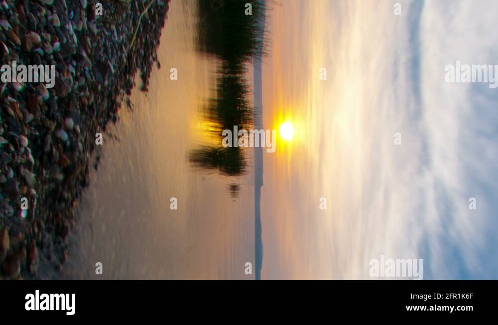 Vertical shot breathtaking sunset Stock Videos & Footage - HD and 4K ...