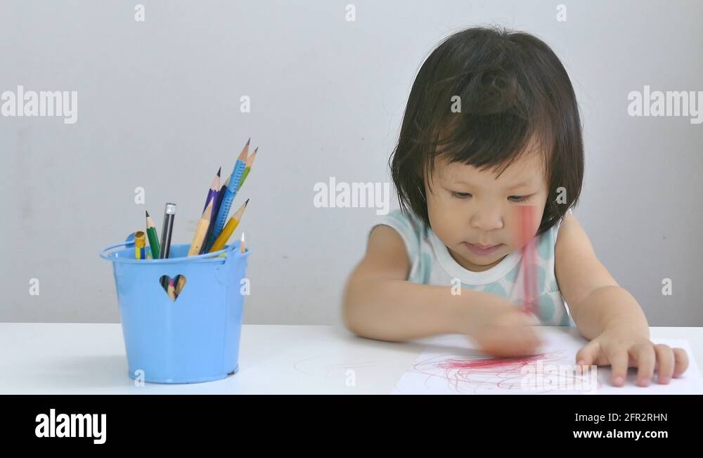 Portrait asian kid drawing Stock Videos & Footage - HD and 4K Video ...