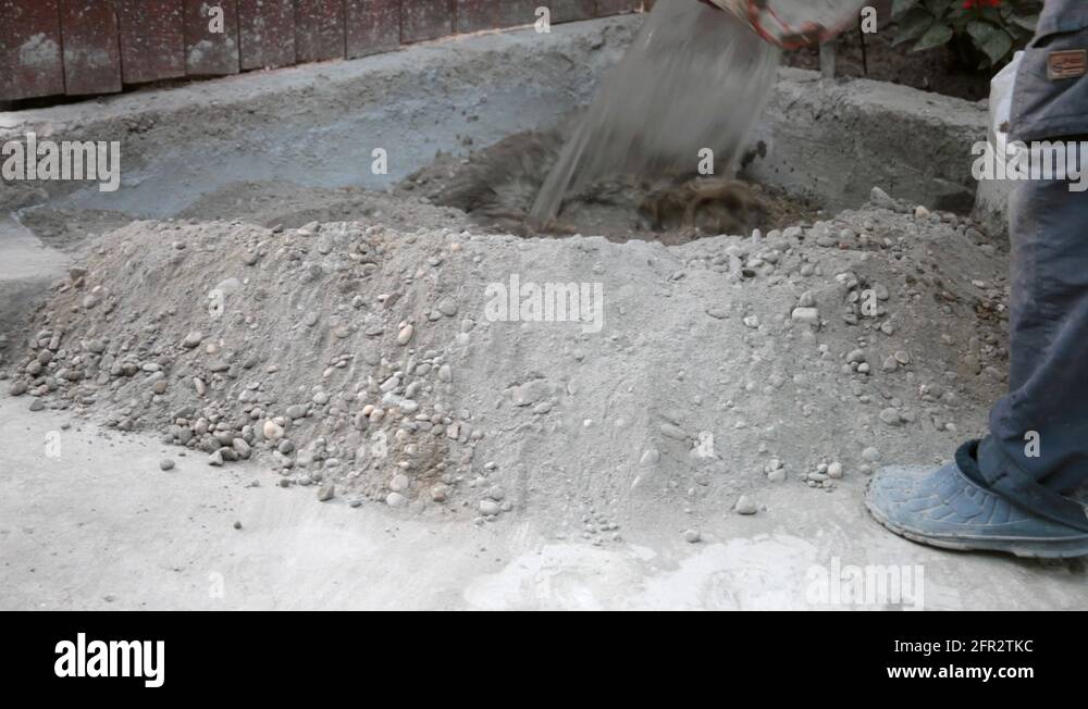 Concrete cement mixture Stock Videos & Footage - HD and 4K Video Clips ...