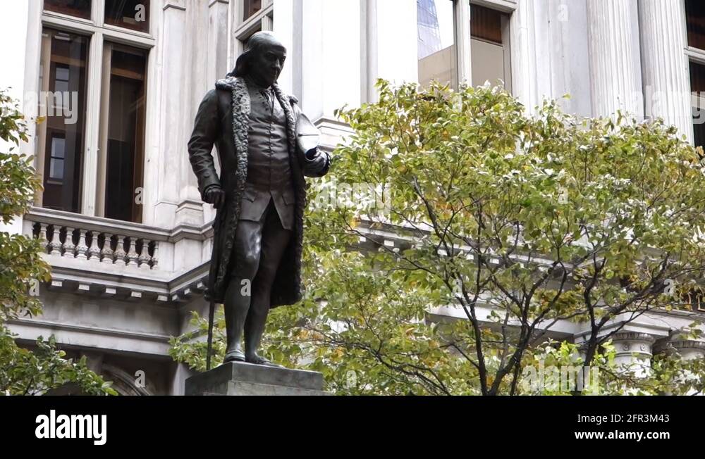 Benjamin franklin statue Stock Videos & Footage - HD and 4K Video Clips ...