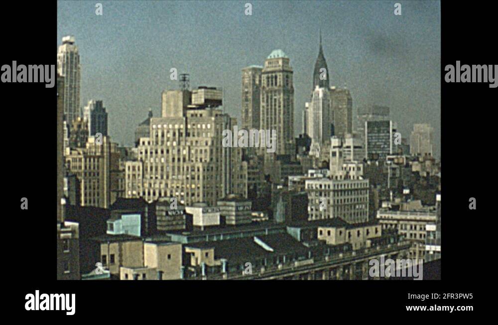 1957 new york city skyline Stock Videos & Footage - HD and 4K Video ...