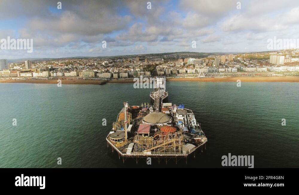 Brighton pier aerial Stock Videos & Footage - HD and 4K Video Clips - Alamy