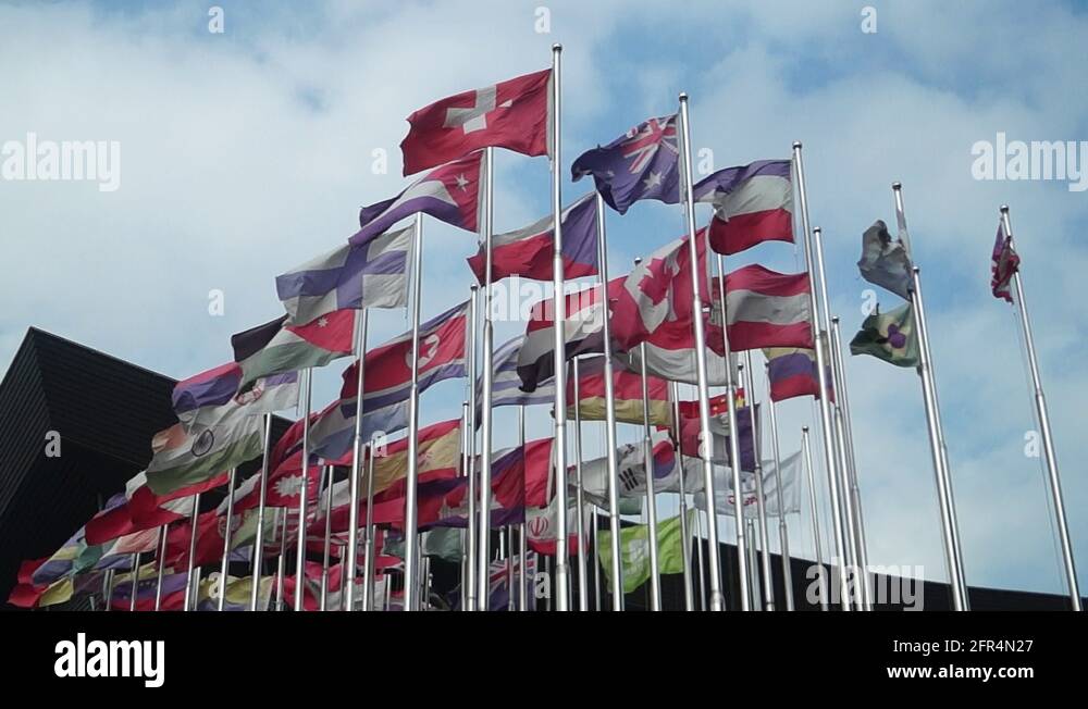 Colored flags Stock Videos & Footage - HD and 4K Video Clips - Alamy