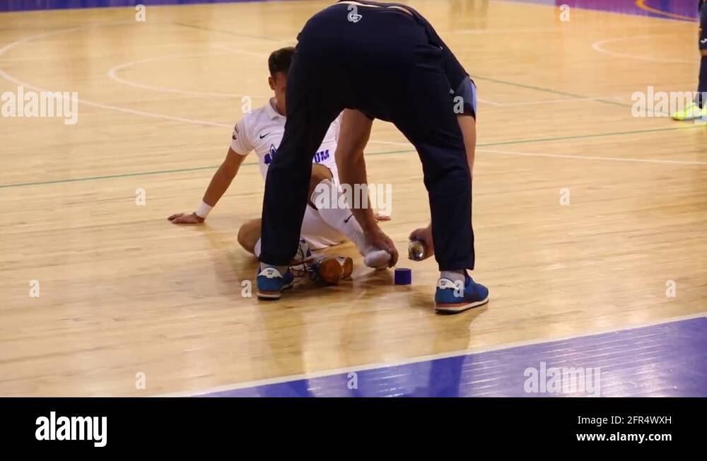 Soccer injury spray Stock Videos & Footage - HD and 4K Video Clips - Alamy
