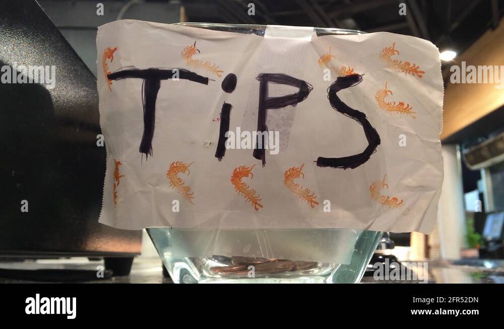 Restaurant tip Stock Videos & Footage - HD and 4K Video Clips - Alamy