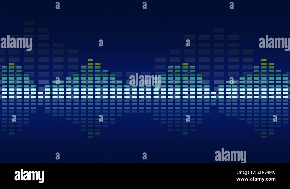 Animated vintage music VU meters. Seamless loop-able Stock Video ...