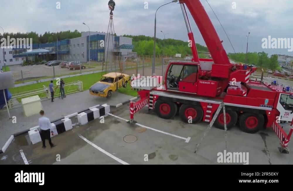 Crane fire engine Stock Videos & Footage - HD and 4K Video Clips - Alamy