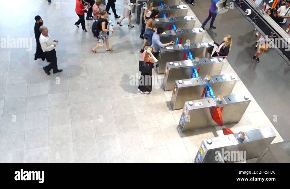 Railway turnstile Stock Videos & Footage - HD and 4K Video Clips - Alamy