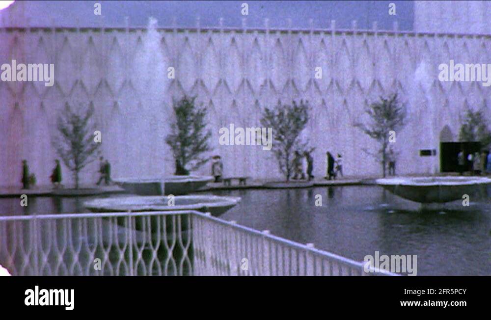Seattle Center Pavilion World's Fair 1960s Vintage Film Home Movie 8681 ...