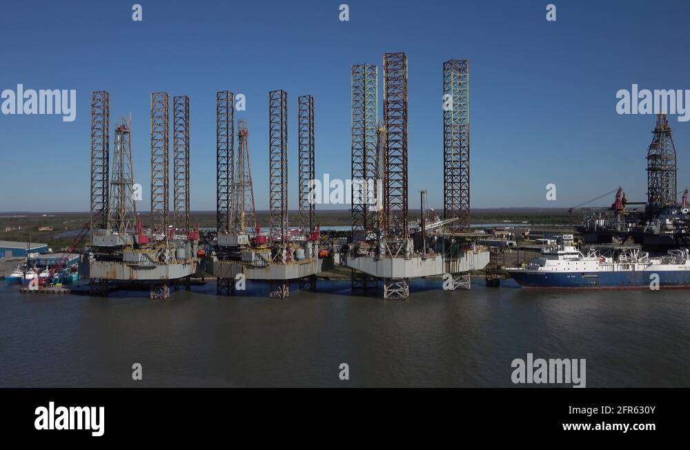 Offshore oil rigs platforms Stock Videos & Footage - HD and 4K Video ...