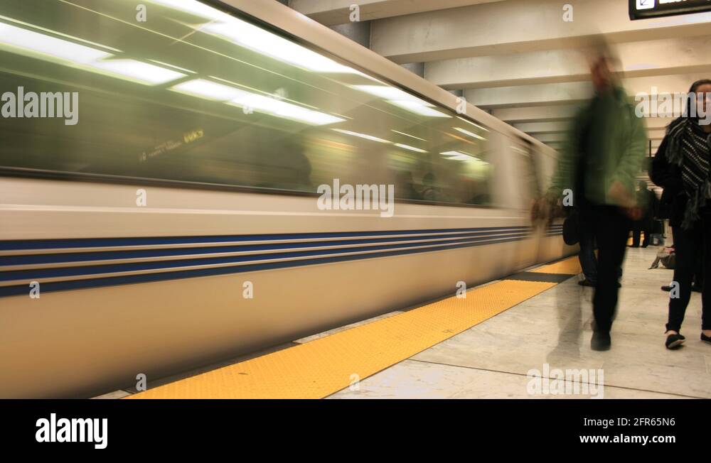 San Francisco BART Green Screen 4K 009 Stock Video Footage - Alamy