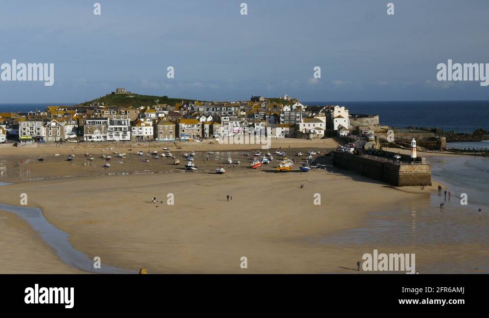 St ives cornwall harbour Stock Videos & Footage - HD and 4K Video Clips ...