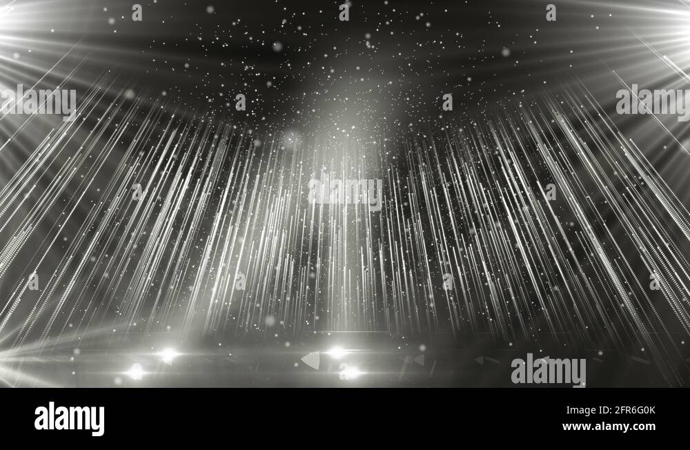 Blue Silver Bright White Stage Backdrop Background Stock Video Footage ...