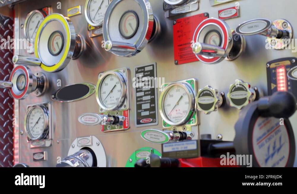 Fire engine department control panel Stock Videos & Footage - HD and 4K ...