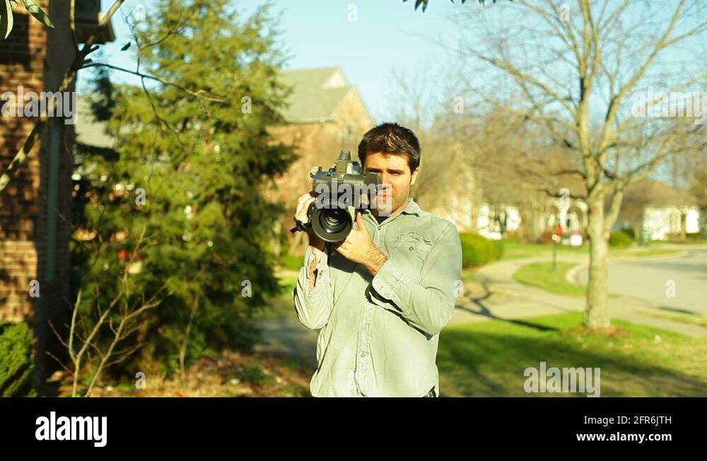 Cameraman filming outside Stock Videos & Footage - HD and 4K Video ...