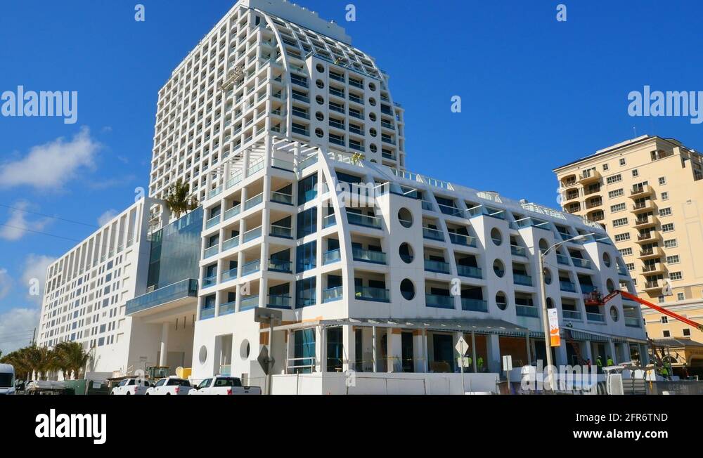 Ocean Resort Residences Stock Video Footage - Alamy