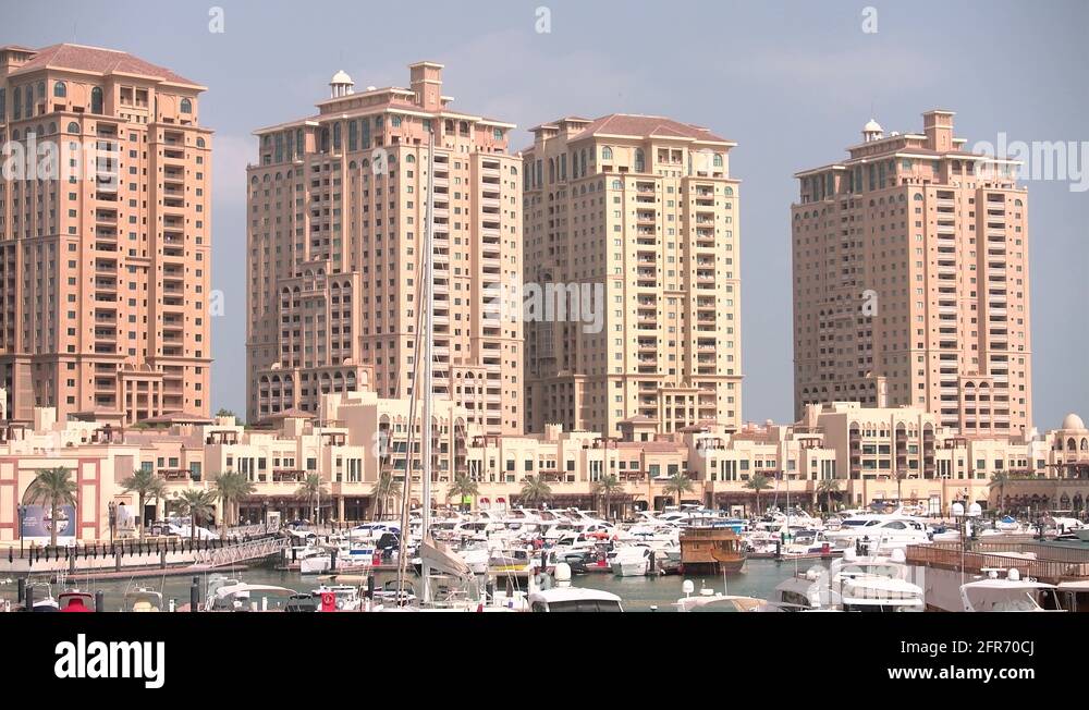Architecture pearl doha qatar middle Stock Videos & Footage - HD and 4K ...