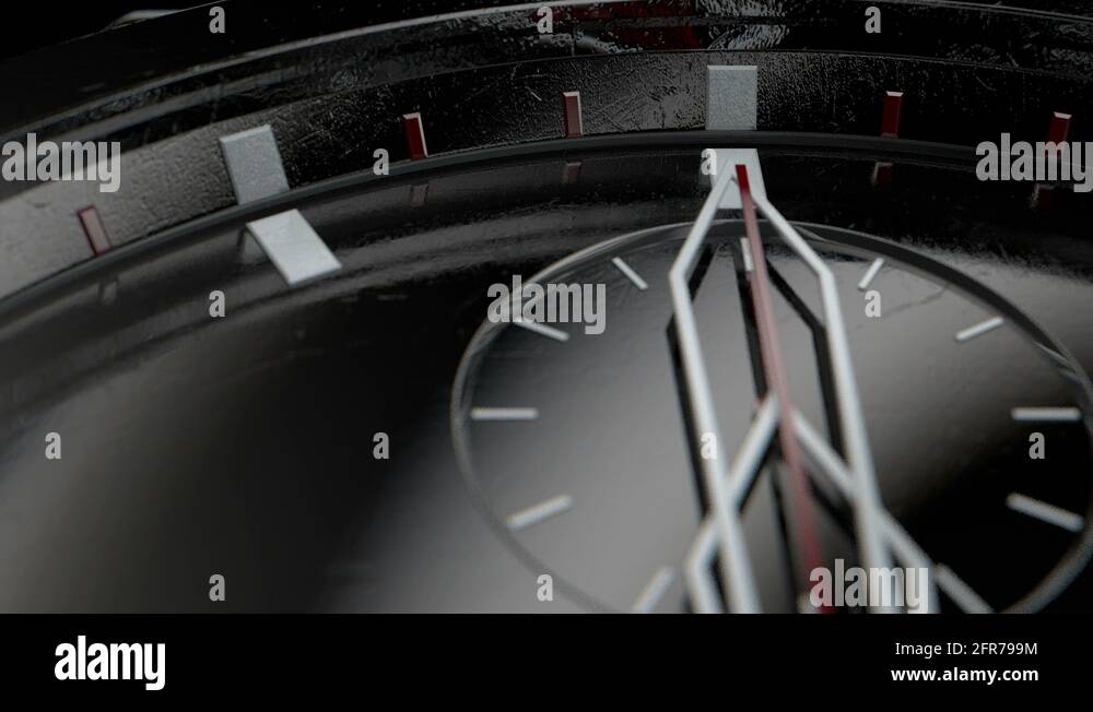 1 clock face hands 1 oclock time Stock Videos & Footage - HD and 4K ...