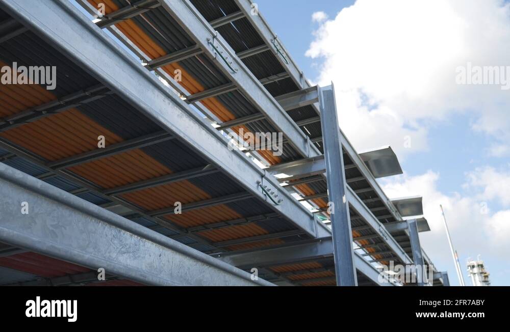 Electrical cable in cable tray Stock Video Footage - Alamy