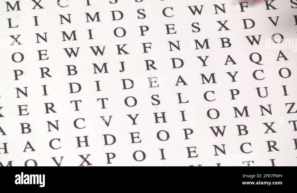 FRESH IDEA Word Search Puzzle HD Stock Video Footage Alamy fresh-idea-word-search-puzzle-hd-stock-video-footage-alamy
