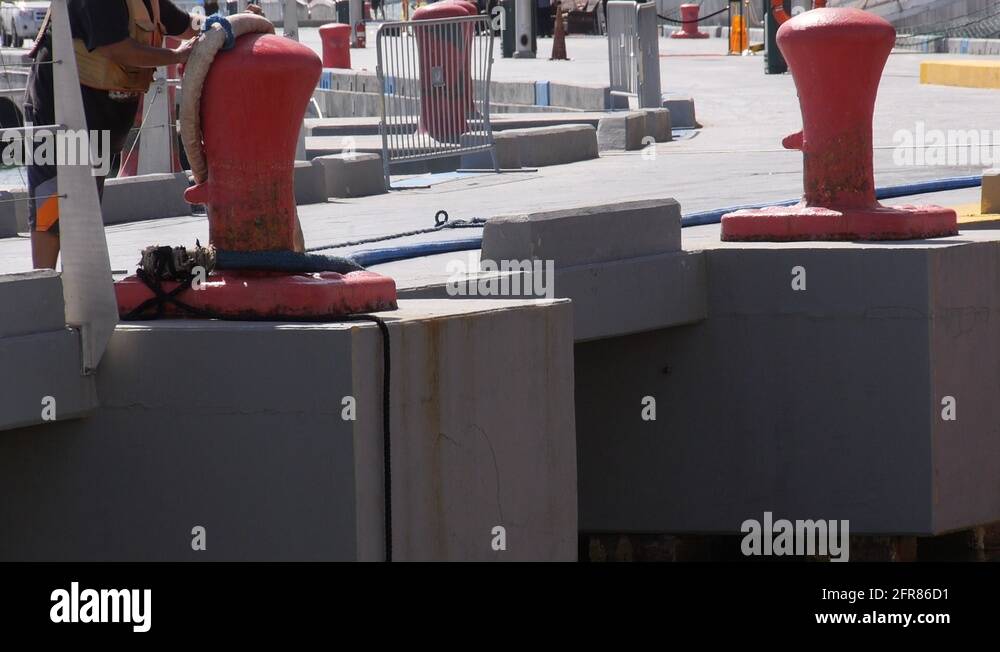 Worker mooring rope dock Stock Videos & Footage - HD and 4K Video Clips ...
