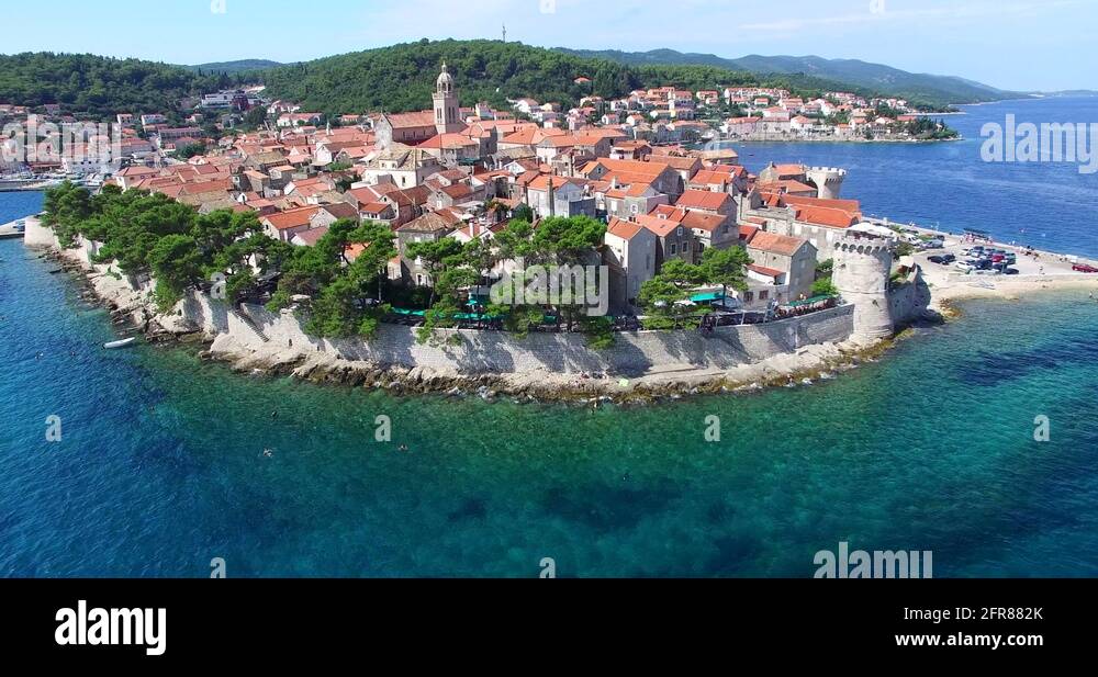 Korcula city Stock Videos & Footage - HD and 4K Video Clips - Alamy