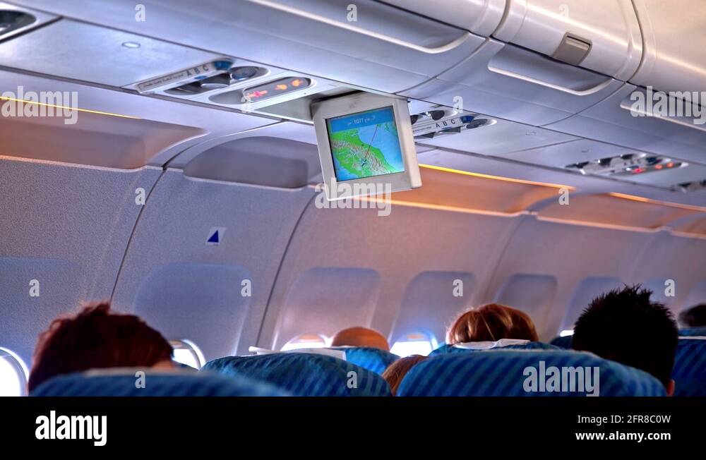 Commercial aircraft tv monitor Stock Videos & Footage - HD and 4K Video ...