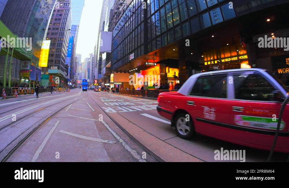 Red taxi cab Stock Videos & Footage - HD and 4K Video Clips - Alamy