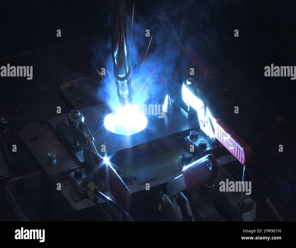 Robot Arm Weld SOLDERING Production Factory Industry Machine Automation ...