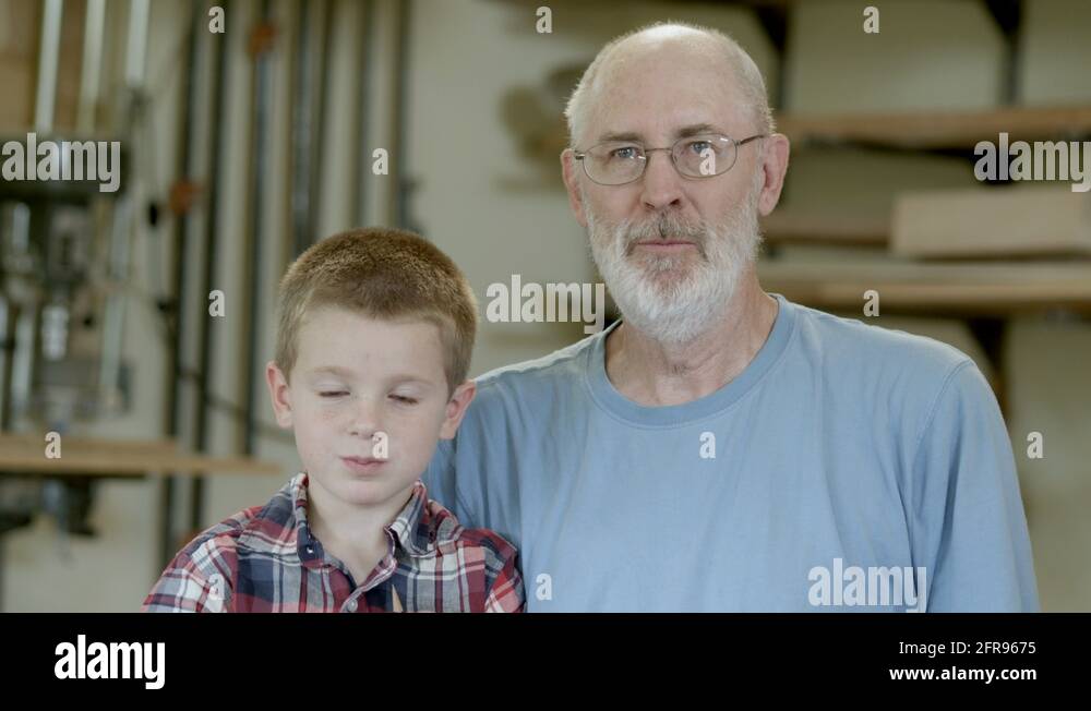 Grandfather grandson look camera Stock Videos & Footage - HD and 4K ...