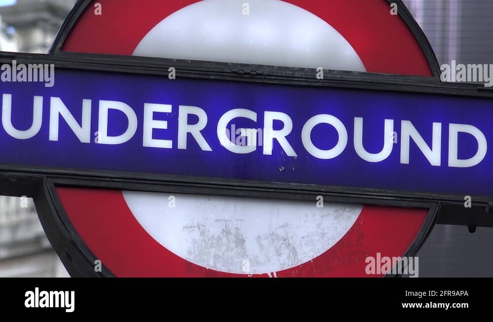 London underground exit sign Stock Videos & Footage - HD and 4K Video ...
