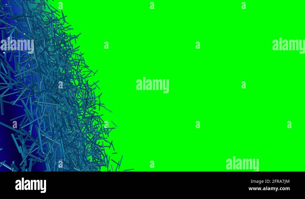 Animated loop able nice visual loop able slow moving cylinder particles ...