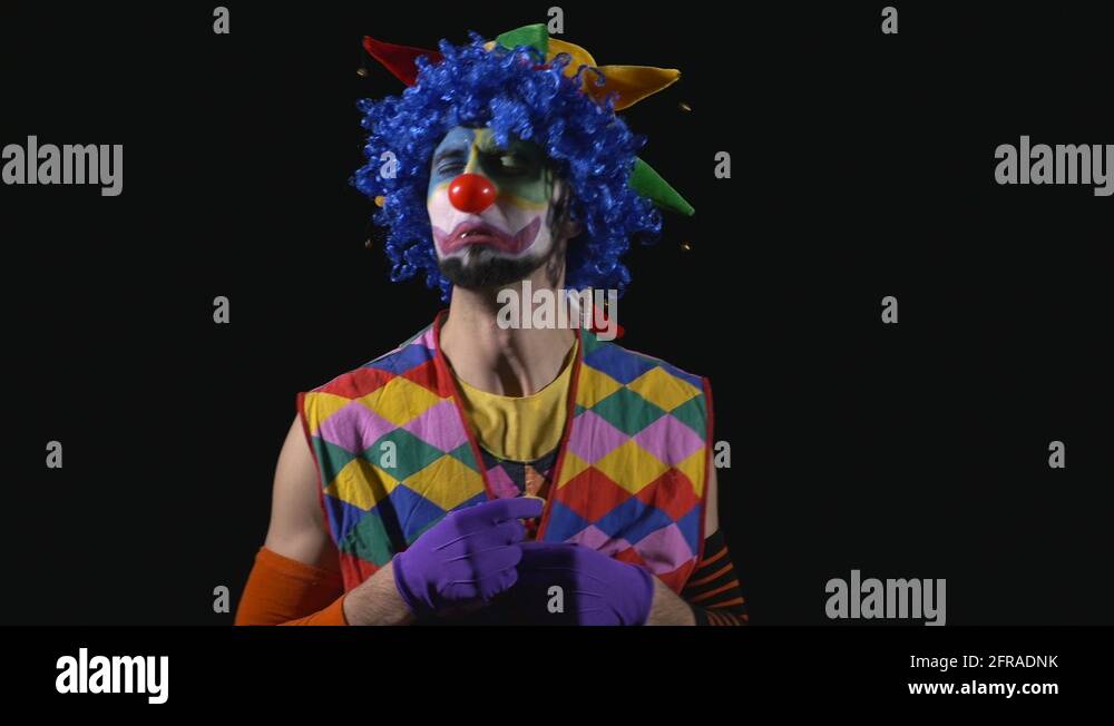 Man in sad clown mask Stock Videos & Footage - HD and 4K Video Clips ...